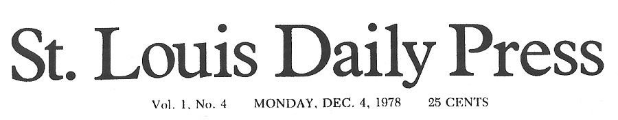 St. Louis Daily Press - St Louis Media History Foundation