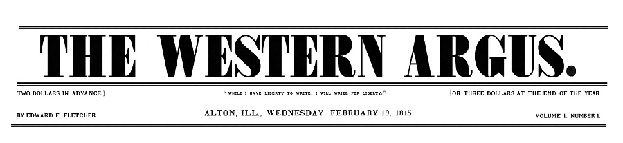 Western Argus - St Louis Media History Foundation