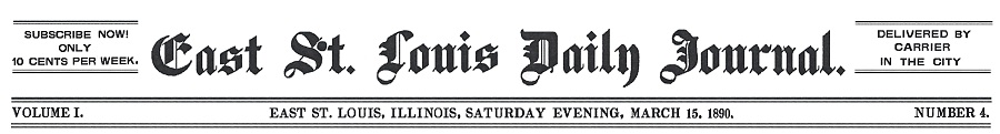 East St. Louis Daily Journal - St Louis Media History Foundation