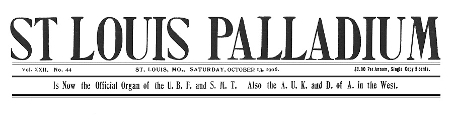 St. Louis Palladium - St Louis Media History Foundation