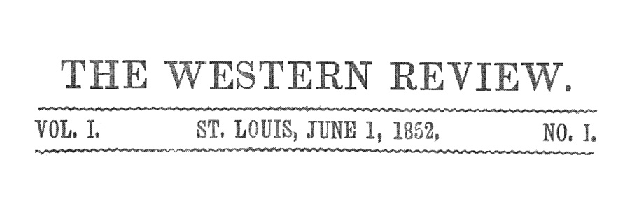 Western Review - St Louis Media History Foundation